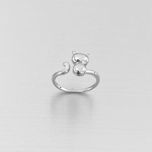 Jewelry | Sterling Silver Cat Ring | Poshmark